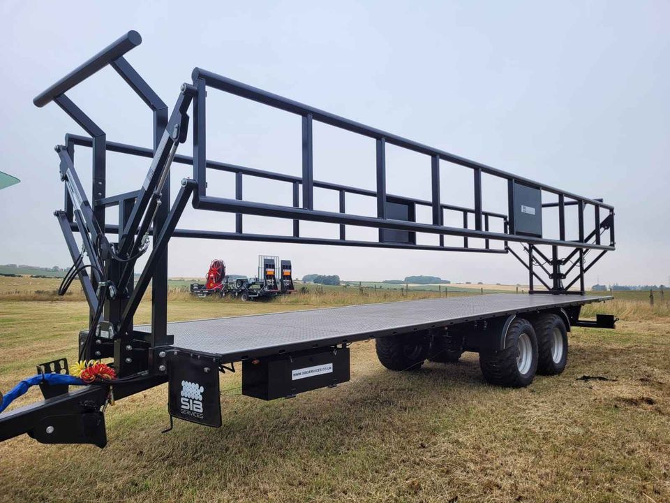 28ft 2 High Bale Safe Trailer - SIB Services
